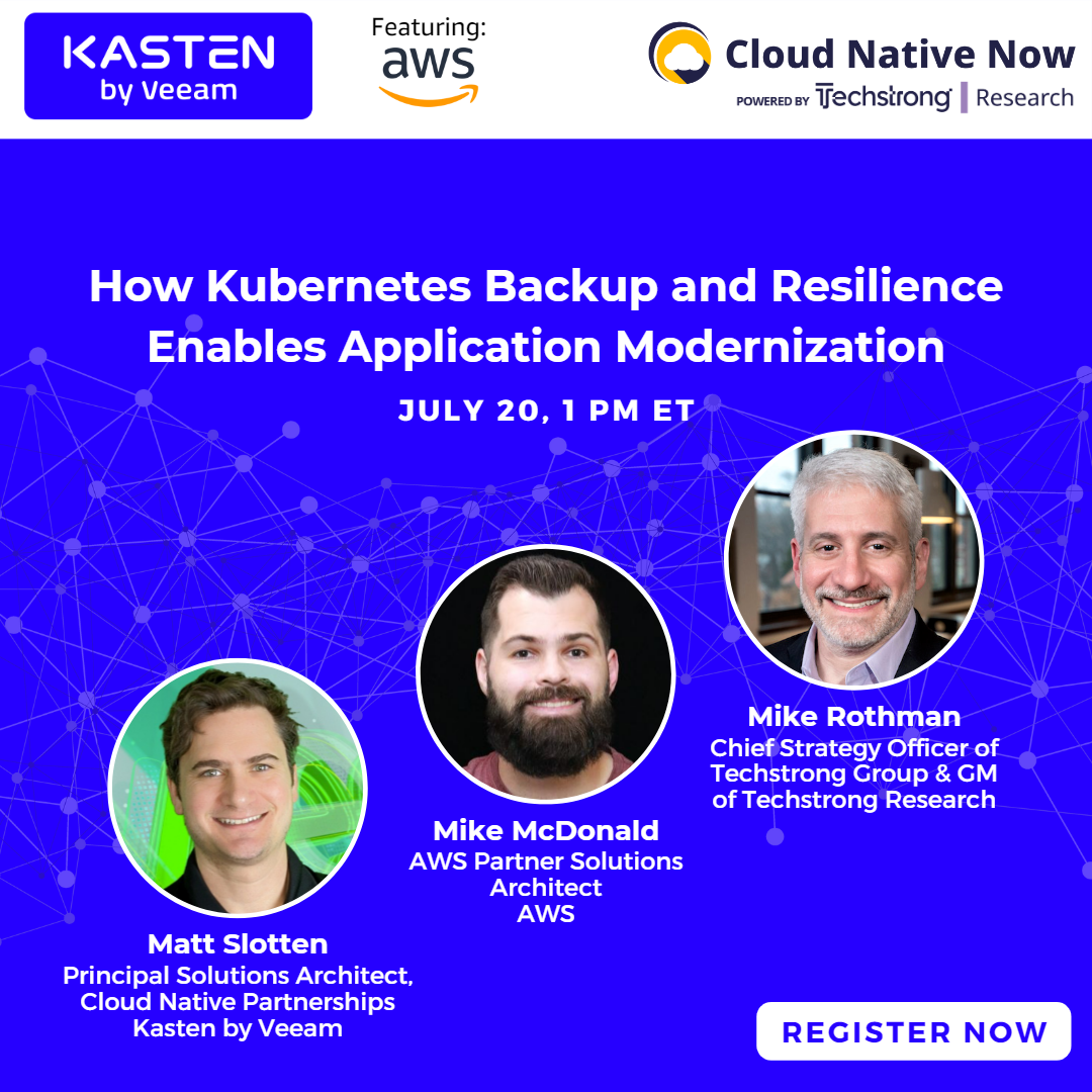 How Kubernetes Backup And Resilience Enables Application Modernization