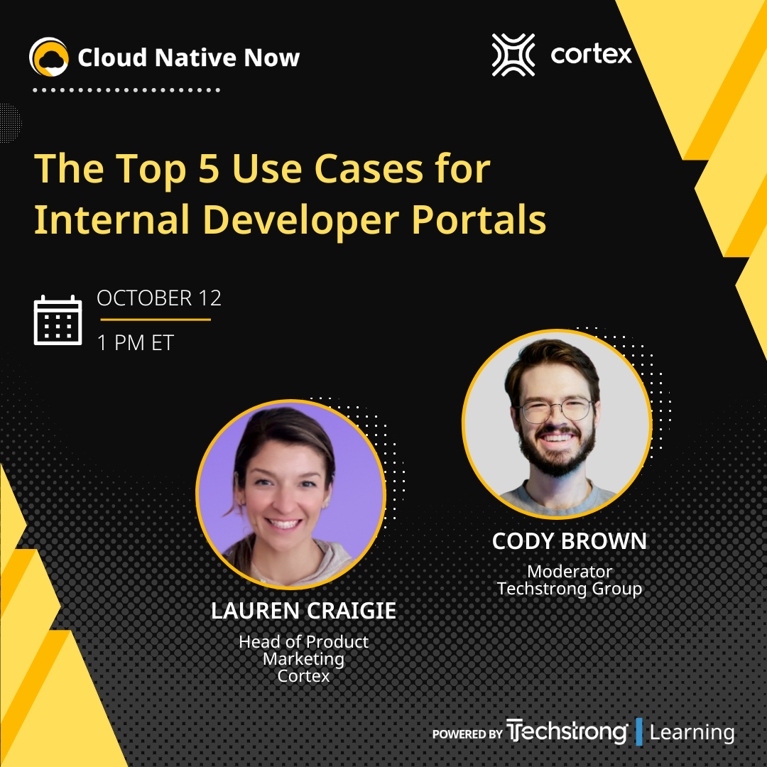 The Top 5 Use Cases for Internal Developer Portals
